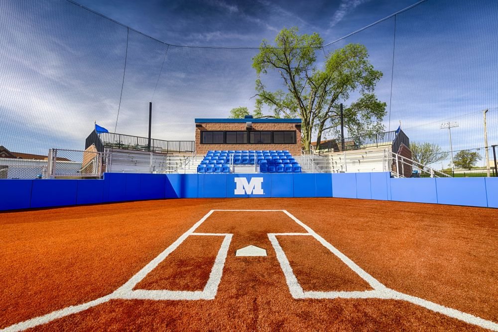 BLDD Architects | Workman Family Softball Field, Millikin University